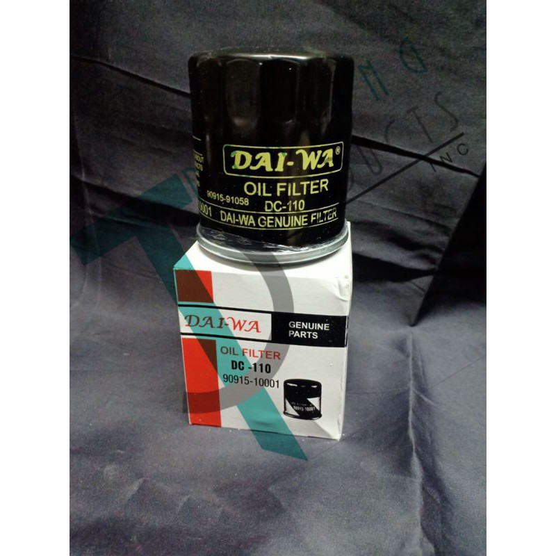 DAIWA OIL FILTER DC-110 for TOYOTA 2E, 3E, 4A, 5A, 3S, 3A (16valve ...