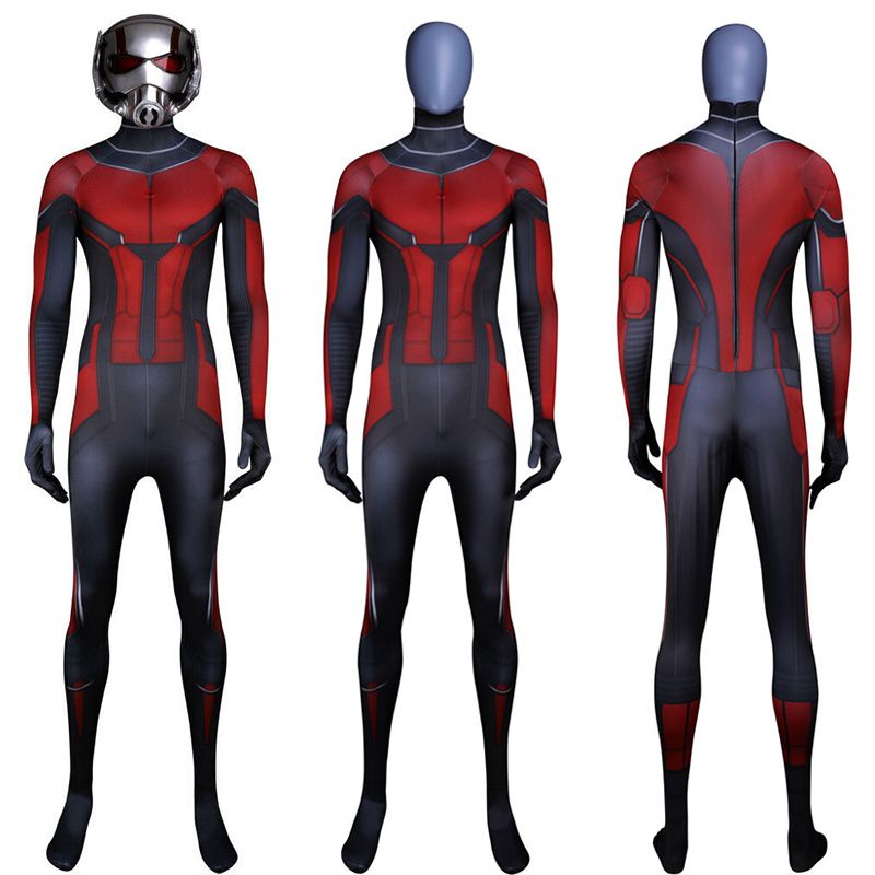 Ant-man Stylish Scott Tights Cosplay Suit With Exquisite Workmanship ...