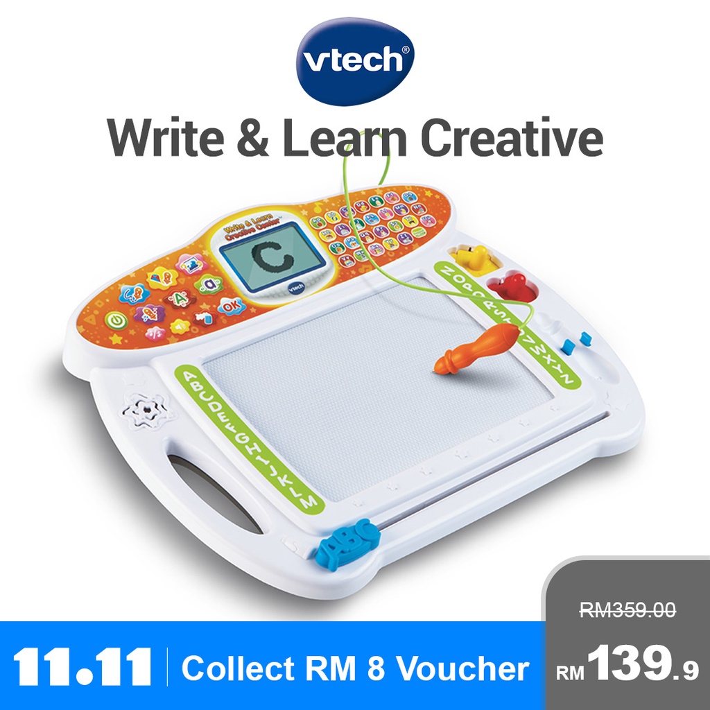VTech Write and Learn Creative Center Electronic Learning Toys Letter ...
