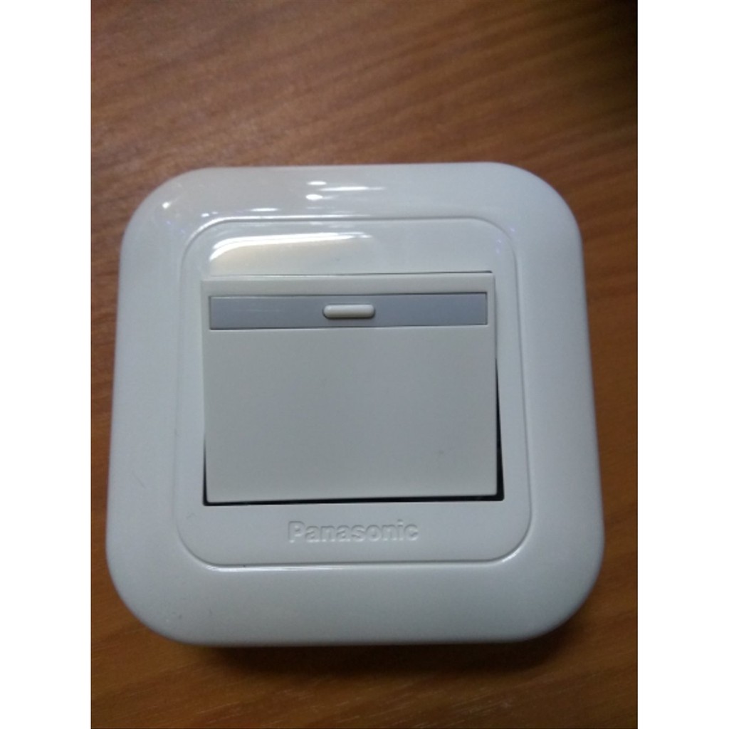 Panasonic single wall switch with 1 wide button Inbow planted 1 inch ...