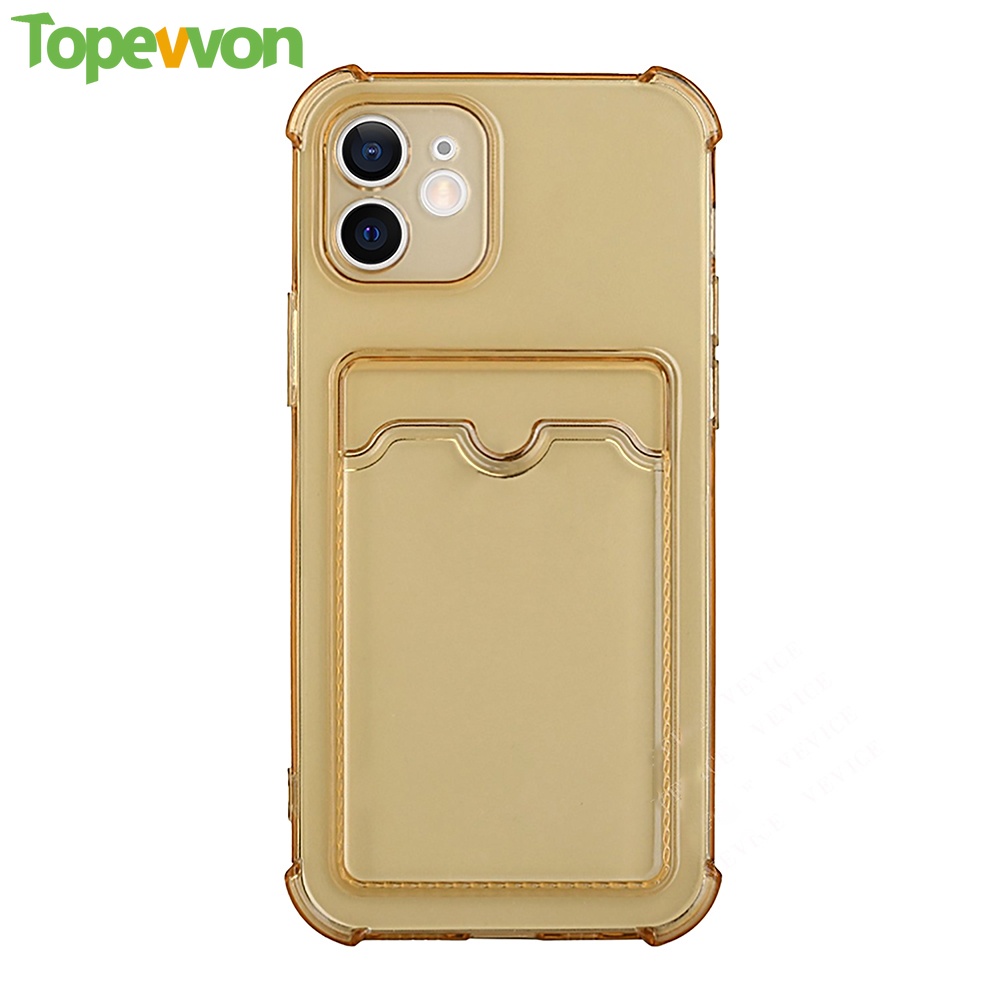 Topewon Shockproof Card Holder Phone Case For Samsung Galaxy A02 A12 ...