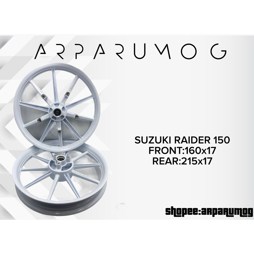 RCB MAGS SP811 (RB10) Raider 150 Carb/Fi [10 Spokes] | Shopee Philippines