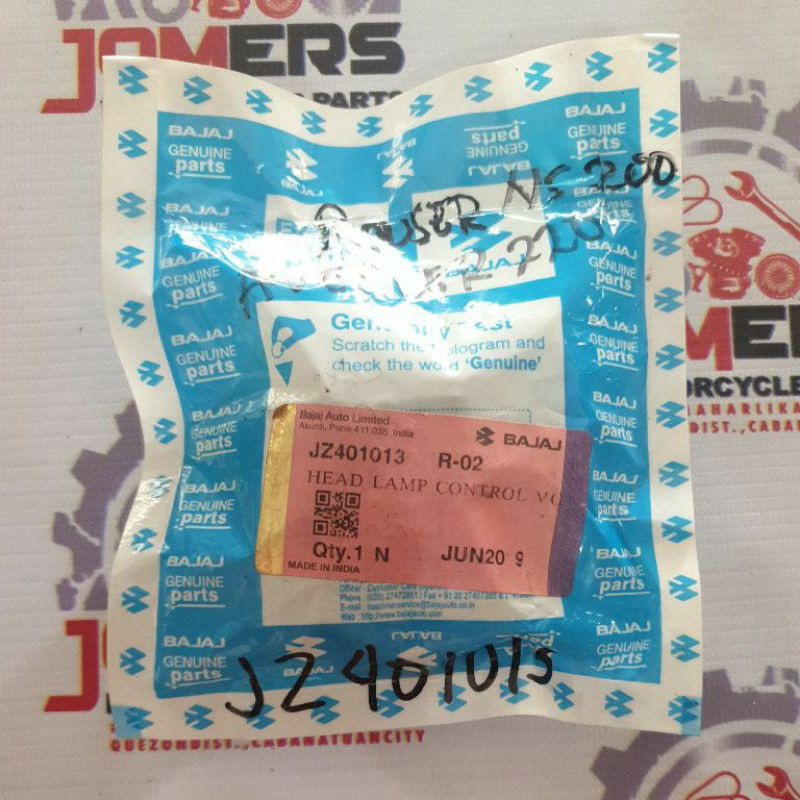 Rouser 200NS/ NS150 / NS160 /RS 200-135-180 / Avenger Head Lamp Control ...