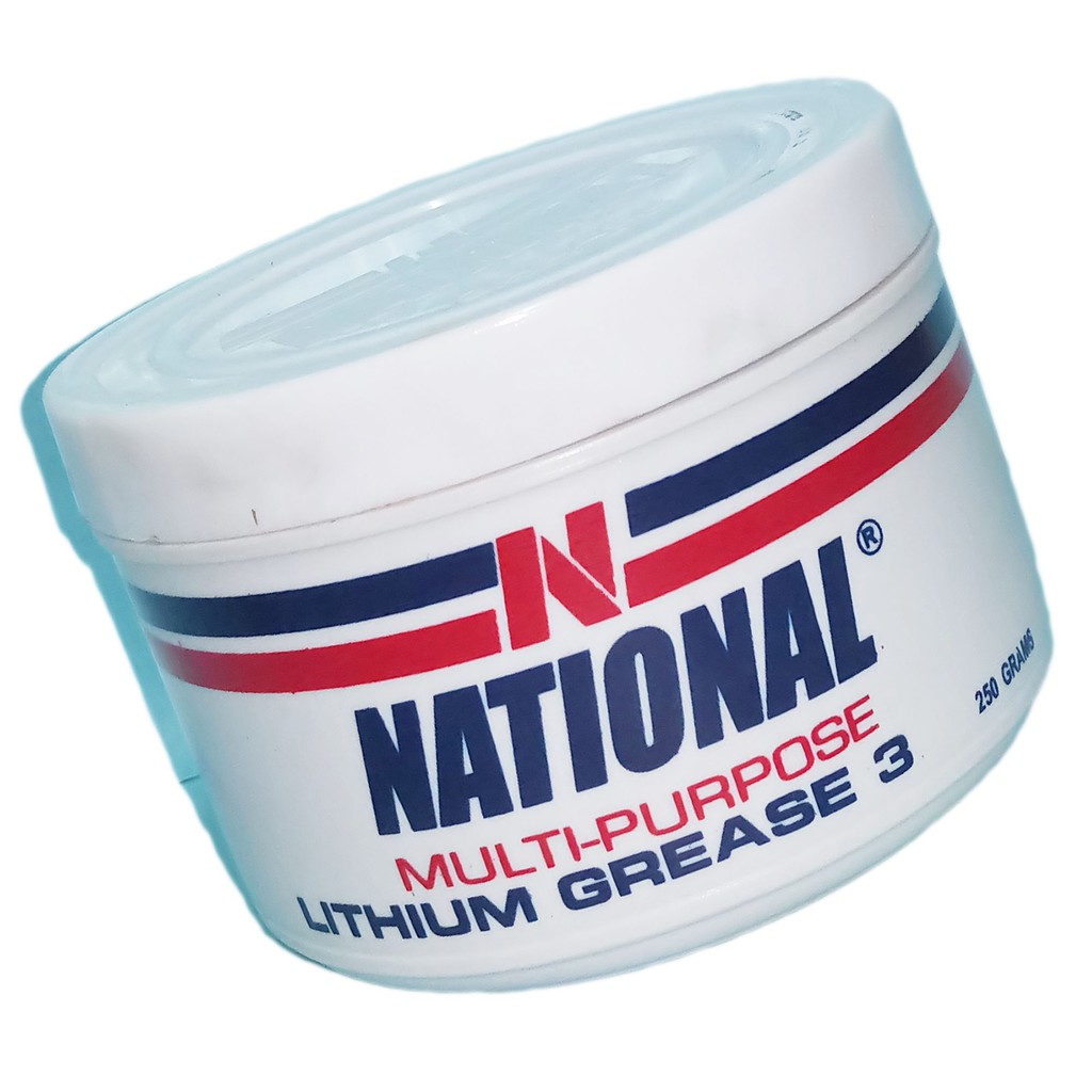 NATIONAL LITHIUM MULTI PURPOSE GREASE 3 ( 250 GRAMS ) YELLOW, RED OR STICKY RED === GREASE 3 ...