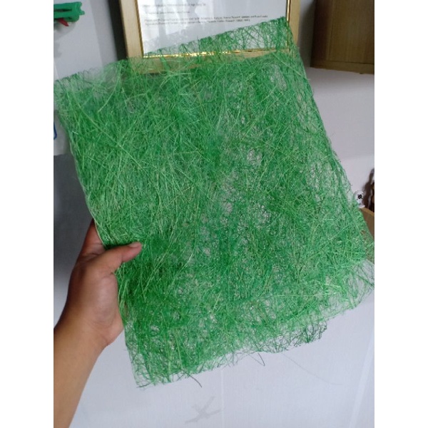 Native Abaca Scrunch Mat A4 size 8x11inches | Shopee Philippines