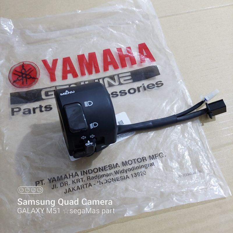 Nmax new 2020 B6h Aerox 155 left switch holder connected original ...