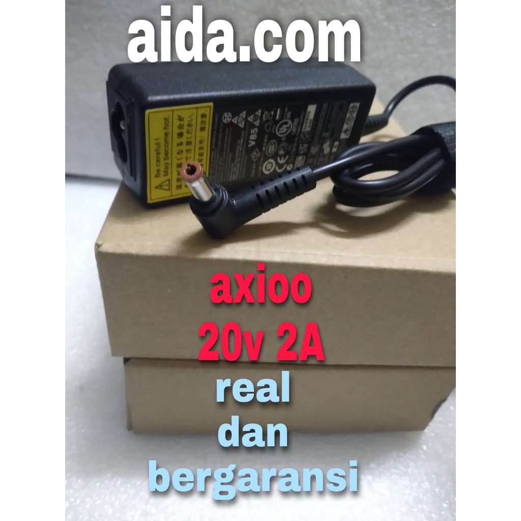 Axioo 20v 2A 5.5*2.5mm series DJJ Charger adapter | Shopee Philippines