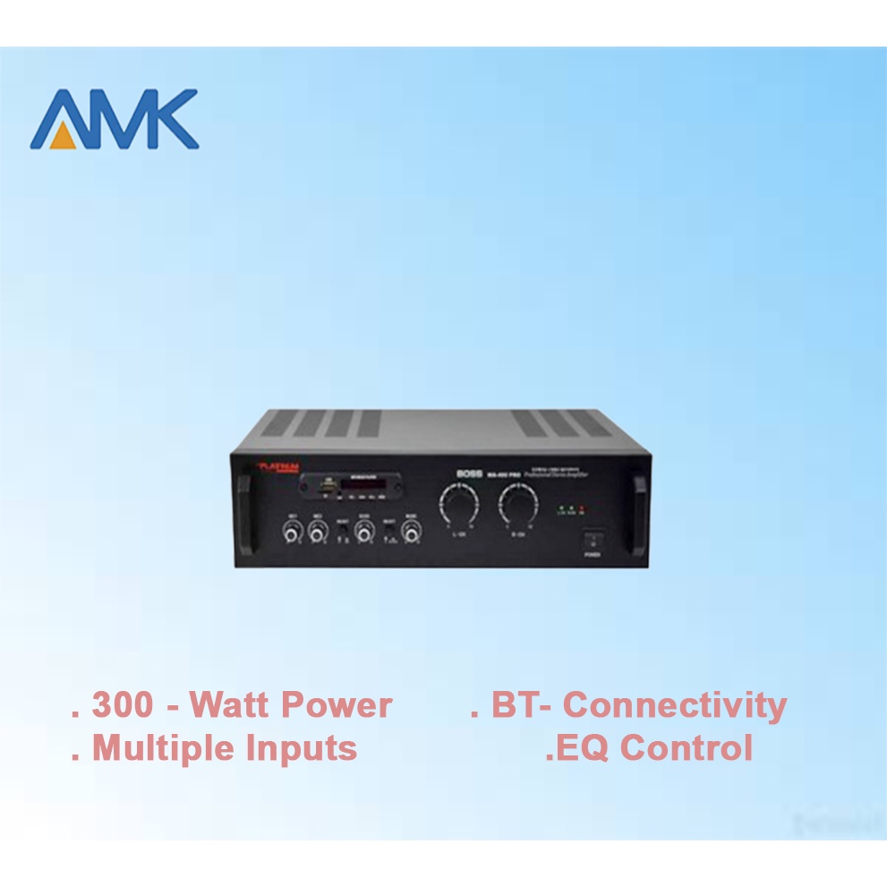 Boss MA - 400 Pro Patinum Pofessional power Amplifier | Shopee Philippines