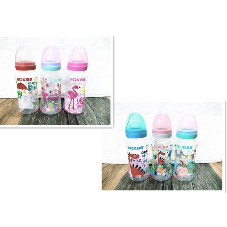 FEEDING BOTTLE WIDE NECK OKBB 330ML/12oz/1PC | Shopee Philippines