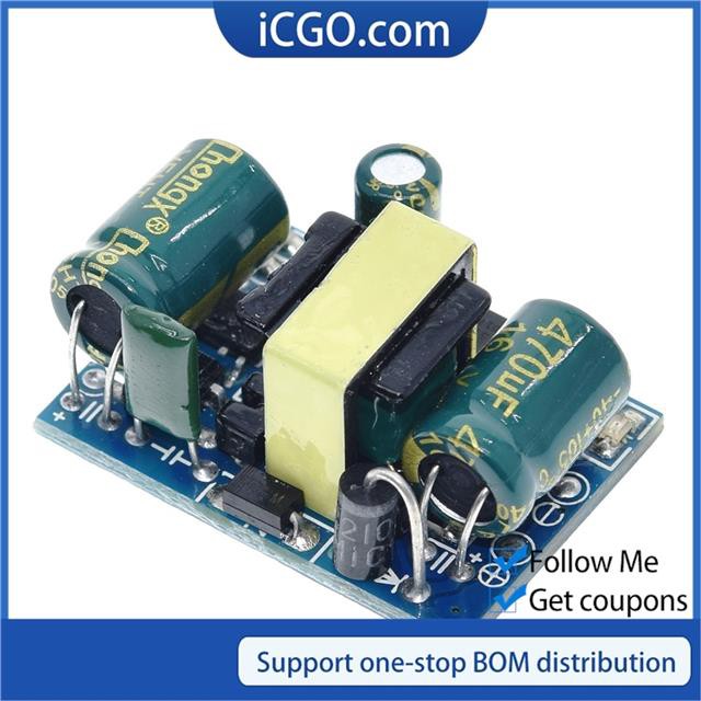 AC-DC 12V 450mA 5W Power Supply Buck Converter Step Down Module for ...