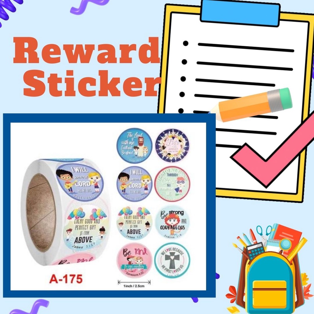 Rewards Stickers For Child Motivation Sticker and Accomplishment ...