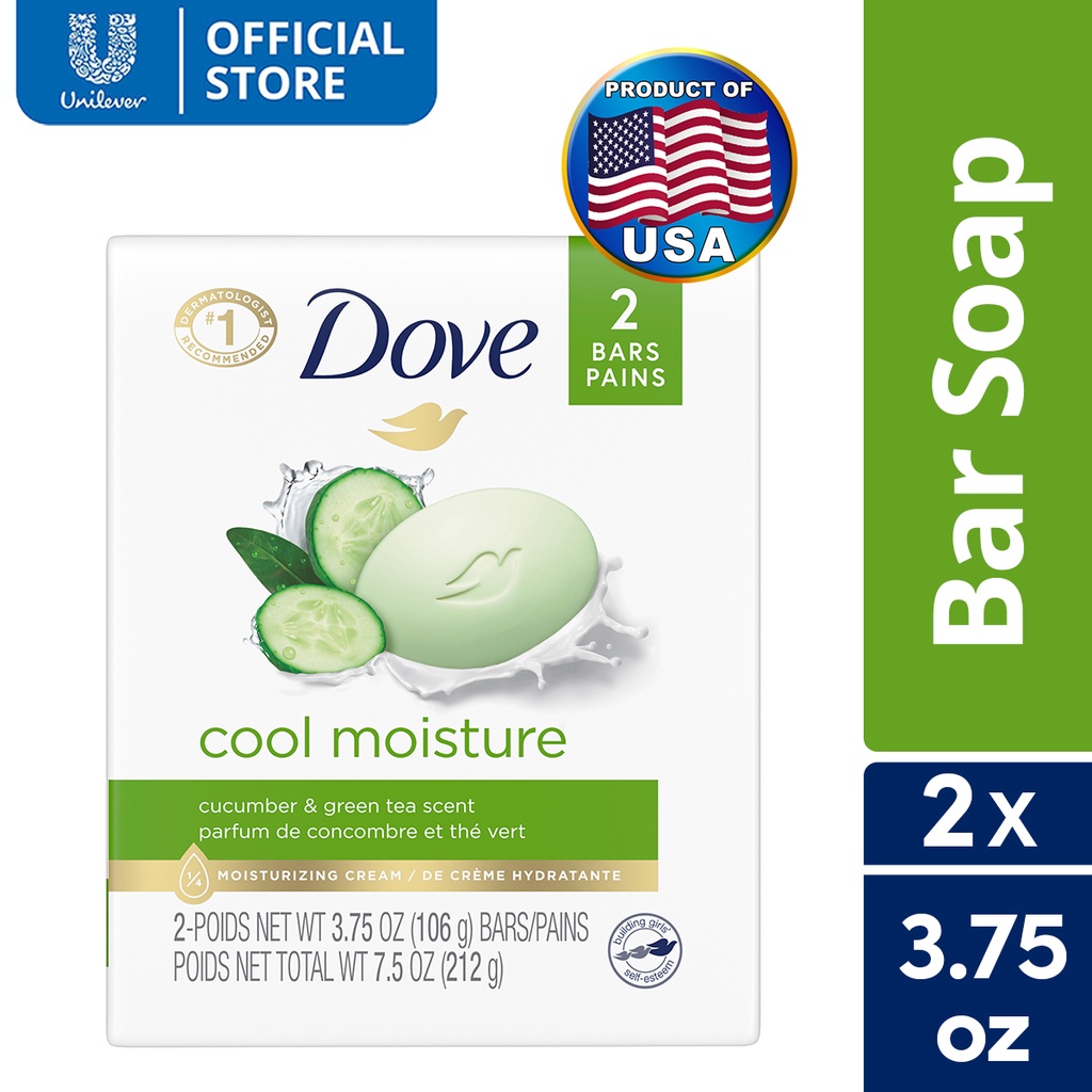 Dove Bar Go Fresh Cool Moisture 2 3 75oz Shopee Philippines