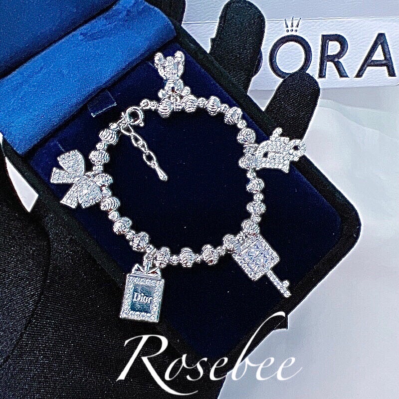 Luxury and elegant mixed 5 charm bracelet | Shopee Philippines