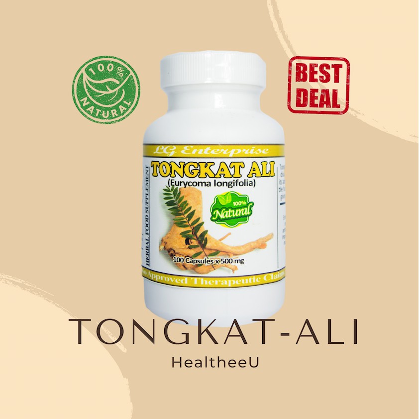 Tonkat Ali-boost immune system-100 Capsules 500mg | Shopee Philippines