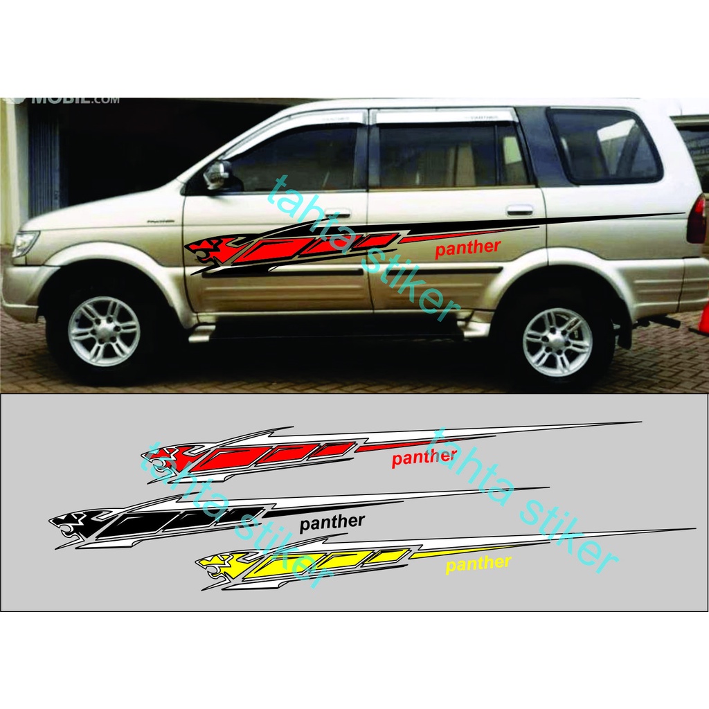 Panther Side Body Stickers panther Side Body Stickers panther isuzu ...