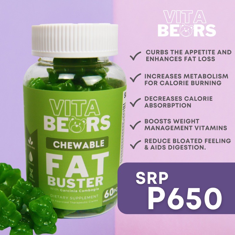 Vitabears Fat Buster Vitamins ( 60 Gummies ) | Shopee Philippines