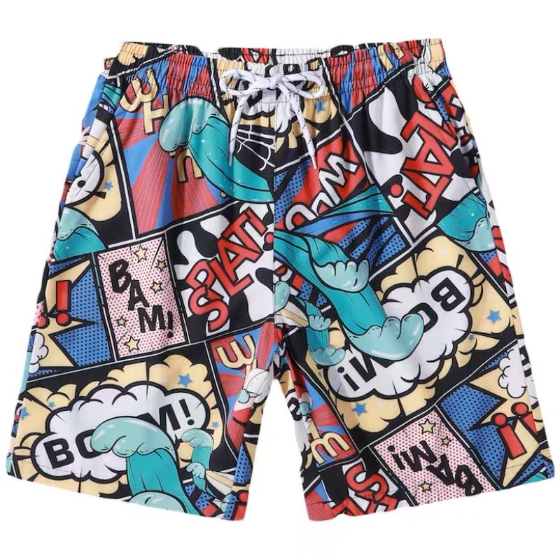 「M-8XL」PLUS SIZE HAWAIIAN PRINTED MENS SHORT 2 POCKET SUMMER COMFYBEACH ...