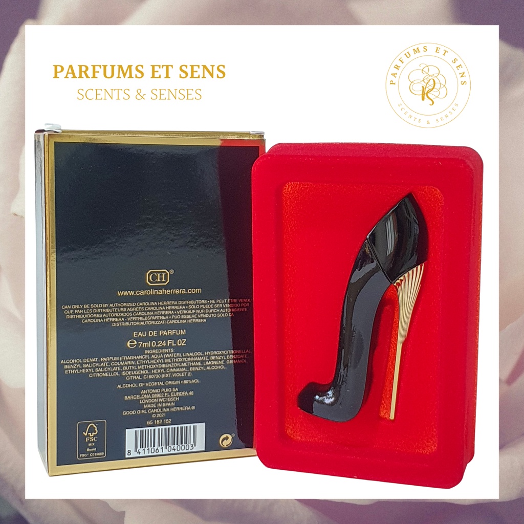 Carolina Herrera Good Girl Eau de Parfum 7ml Miniature Perfume | Mini ...