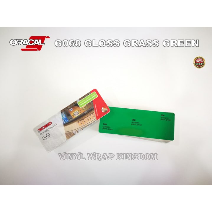 Oracal 651 Gloss / Matte Green Series Car Wrap Vinyl Films Advertising ...