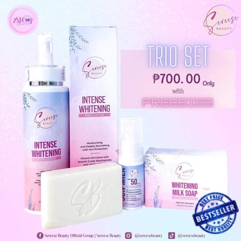 Sereese Beauty Trio Set | Shopee Philippines