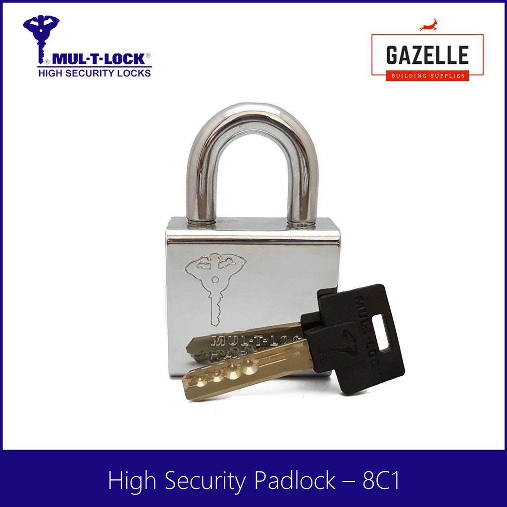 Mul-T-Lock C-Series High Security Padlock 8C1 | Shopee Philippines