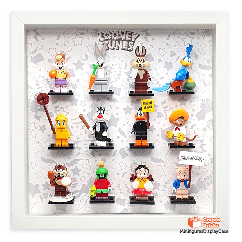 Acrylic Display Solution for LEGO Looney Tunes 71030 CMF Minifigures ...