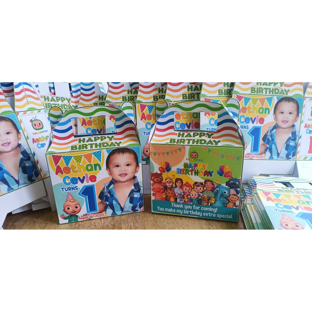 Personalized lootbox (free layout) Any theme | Shopee Philippines