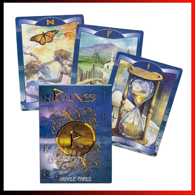 24 Sheets English Veriosn Runes Oracle Cards | Shopee Philippines