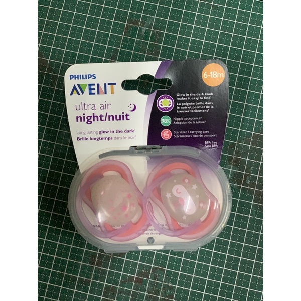 philips avent soothie pacifier orthodontic lightweight ultra soft for ...