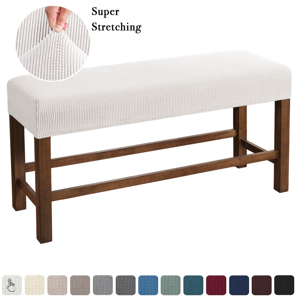 Thickened Piano Chair Cover Elastic All inclusive Long Bench Cover ...