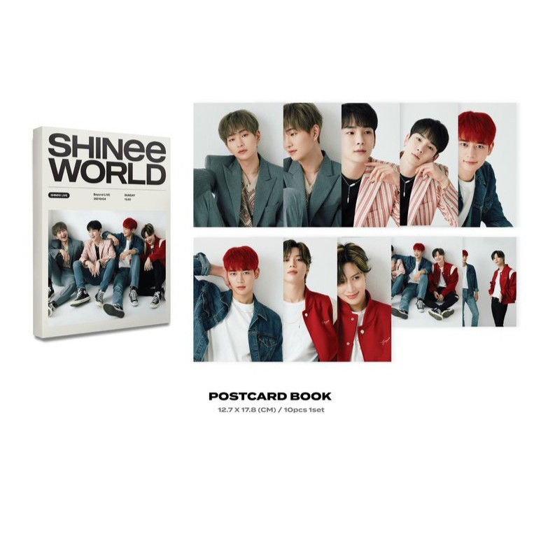 Shinee Postcard Book Beyond Live Merchandise Md2 | Shopee Philippines