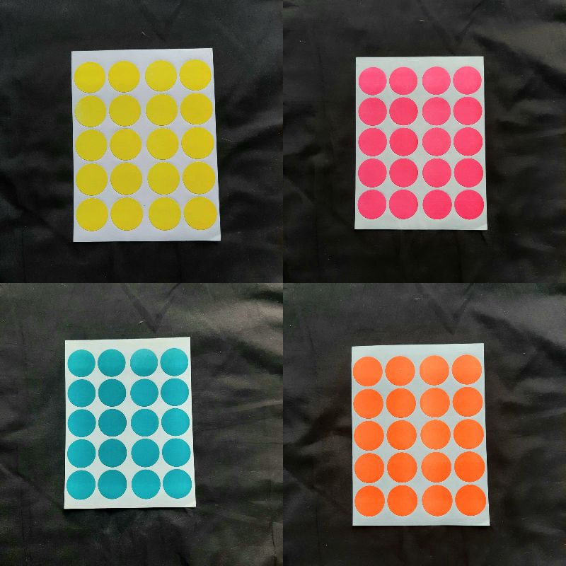 100 Labels (Color Sticker) | Shopee Philippines