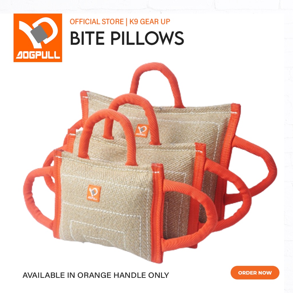 Dogpull Bite Tug & Bite Pillow in Jute Fabric | Shopee Philippines