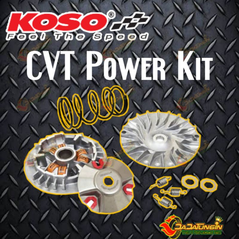 KOSO CVT Power Kit for Mio I 125/Soul i 125/ Click 125/150 / (Nmax no ...