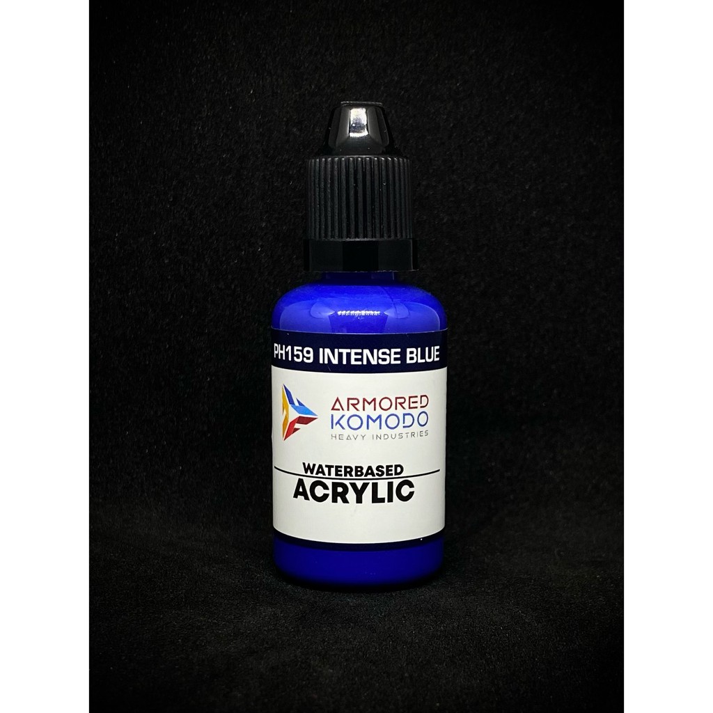 Intense Blue PH159 Waterbased Acrylics 30ml Armored Komodo | Shopee Philippines