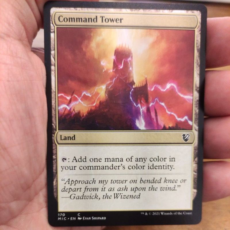 MTG Command Tower Commander Legends NM | Shopee Philippines