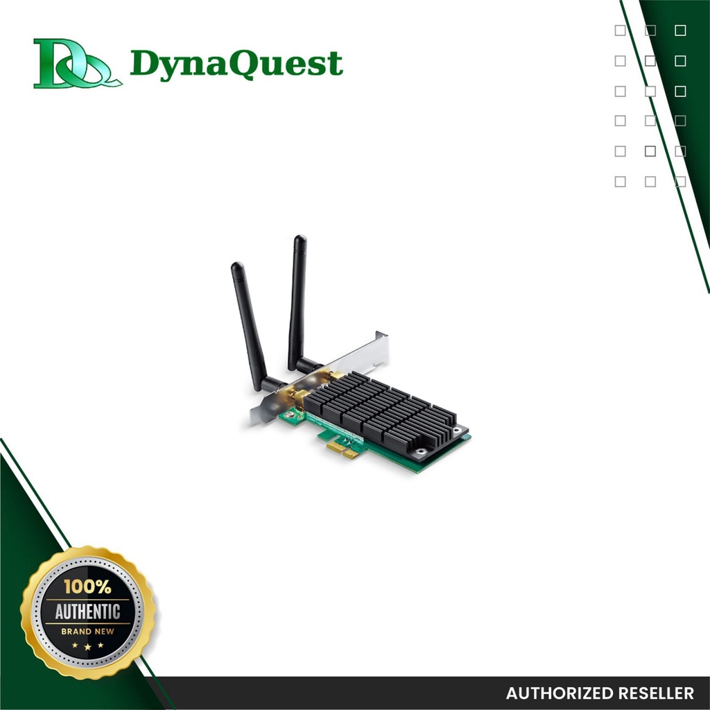 TP-Link Archer T6E Ac1300 Wireless Dual Band Pci Express Wi-Fi Adapter ...