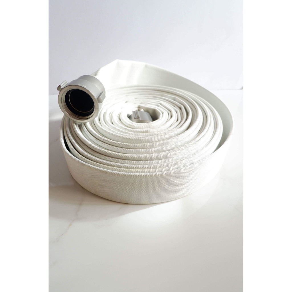 FIRE HOSE 1 1/2 100FT Alloy Coupling 100 ft SINGLE Jacket 1.5" | Shopee ...