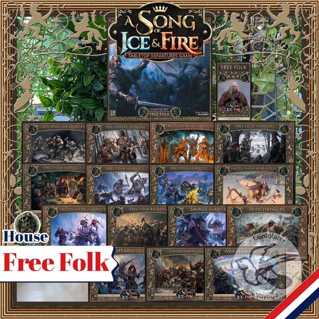 A Song of Ice & Fire Free Folk House-Tabletop Miniatures Game ...