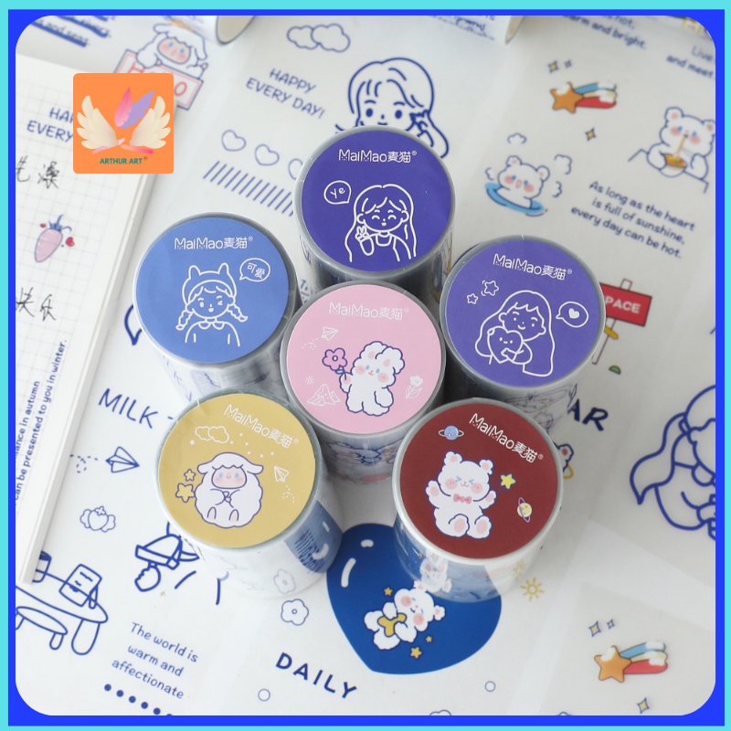 ARThur Small universe sticker creative tape hand account decoration ...