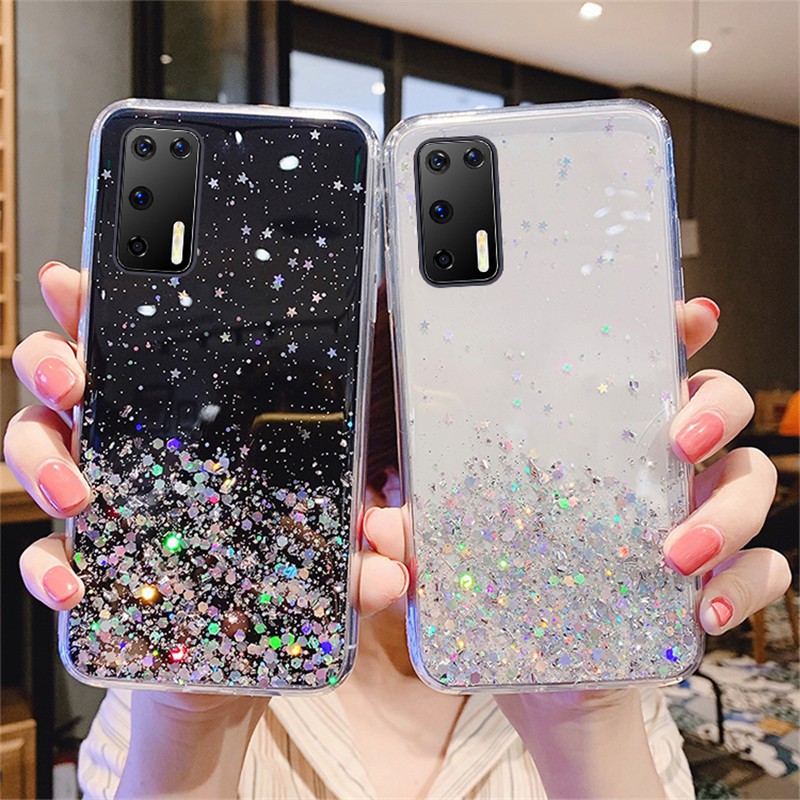 Phone case Glitter Bling Case for Huawei Y7 Y9 Prime 2019 Y9 2018 Y9 ...