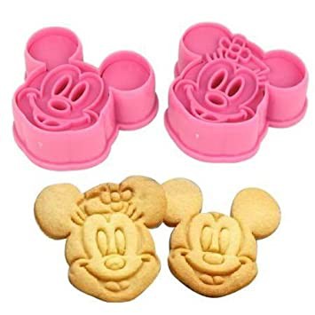 love11shop mickey&minnie cookie cutter cake mold embo clj0243 | Shopee ...