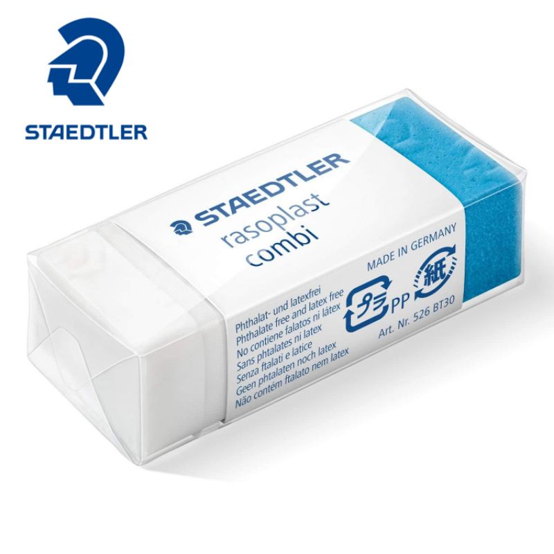 Staedtler Rasoplast Combi Eraser 530 BT 43x19x13mm | Shopee Philippines