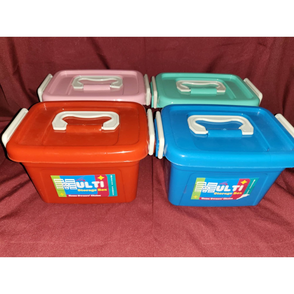 SALE P129 High quality storage box with cover, lock and handle / CUTE ...