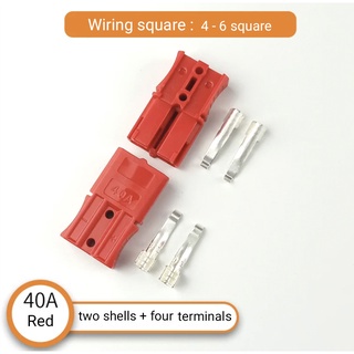 40A Anderson Power Plug Connector Quality Electric 40A power Battery 2 ...