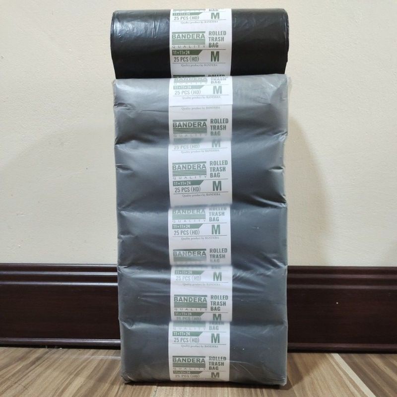 Garbage Bag Medium 1 pck / 10 rolls / 250 pcs | Shopee Philippines