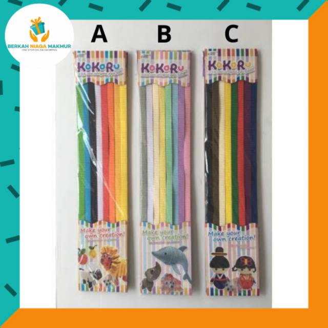 Long Strip Kokoru Paper/Corrugated Paper Strip | Shopee Philippines
