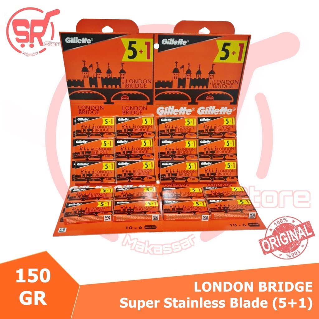 London Bridge Super Stainless Blade Shaving Razor / London Razor ...