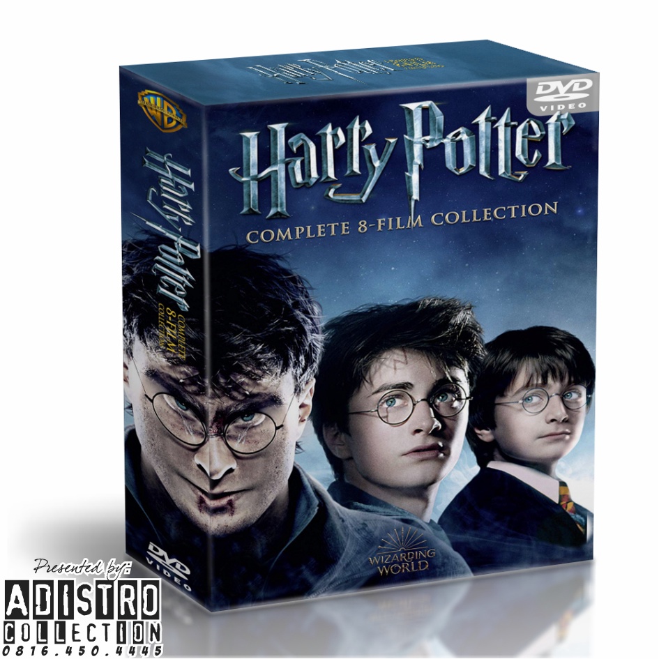 Harry POTTER DVD Film BOX SET COMPLETE Edition | Shopee Philippines