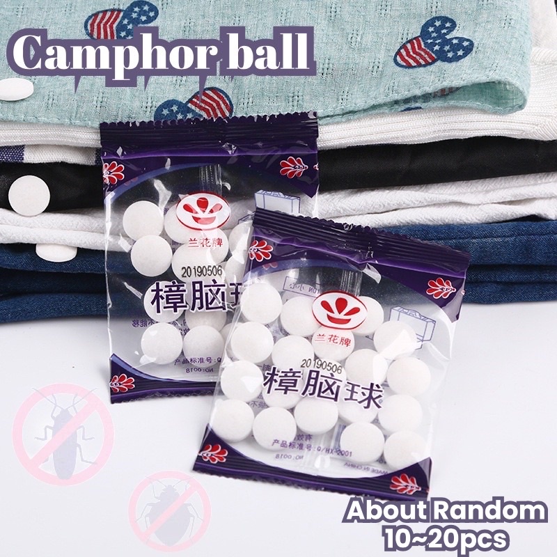 Camphor Balls Moth Balls Repellent Closet Deodorizer | Shopee Philippines
